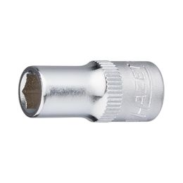 Hazet 6-Kant-Steckschl&uuml;ssel-Einsatz 850-6 s: 6 mm Vierkant hohl 6,3 mm (1/4"))