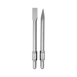 STIER 30 mm SDS-HEX Flachmei&szlig;el Spitzmei&szlig;el Set 410 mm f&uuml;r Abbruchhammer (905198)