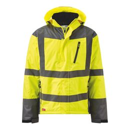 HOLEX Warnschutz Winterjacke, gelb / grau, Unisex-Gr&ouml;&szlig;e: 3XL (091654 3XL)
