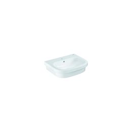Grohe Aufsatzwaschtisch Euro Keramik 59,6x48,3cm, mit &Uuml;berlauf, alpinwei&szlig; (39337000)