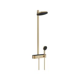 Hansgrohe Brause-Set Pulsify S mit Thermostat, brushed bronze (24240140)