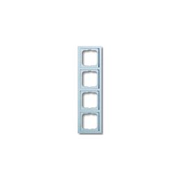 BUSCH-JAEGER Rahmen 4-fach alusilber, fu.linear 1724-183K (2CKA001754A4309)