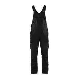 BLAKL&Auml;DER BLAKL&Auml;DER Latzhose Industrie Stretch, schwarz / dunkelgrau, Konfektionsgr&ouml;&szlig;e DE: 48 (264418329998C48)