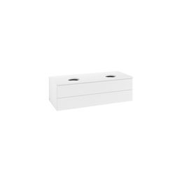 Villeroy & Boch V&B Waschtischunterschrank mit Frontstruktur, mit Beleuchtung Antao 120x36x50cm, WBP-farbe Lac, wh. m Lac ; Villeroy & Boch (L24110MT)