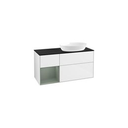 Villeroy & Boch V&B Waschtischunterschrank Finion 120cm, Pl b m, Rg Ol m Lac, glo wh. Lac ; Villeroy & Boch (FA42GMGF)