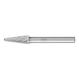 Pferd TOOLS Hartmetall Fr&auml;sstift Rundkegel KEL &Oslash; 08x20mm Schaft-&Oslash; 6 mm Z3P universal mittel kreuzverzahnt (21124996)