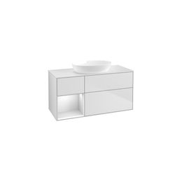 Villeroy & Boch V&B Waschtischunterschrank Finion 120cm, Pl w m, Reg wh. m Lac, wh. m Lac ; Villeroy & Boch (FA61MTMT)