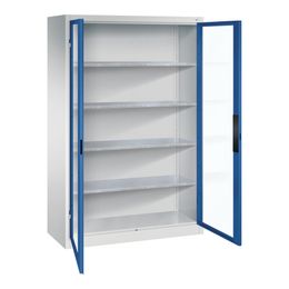 C+P Werkzeugschrank Acurado, 1950x1200x500mm, 7035/5010 ; C + P M&ouml;belsysteme (8931-055|S10370)