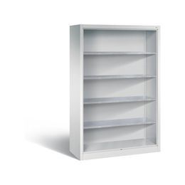 C+P Stahlregal mit R&uuml;ckwand Acurado, H1950xB1200xT500mm, Korpus Lichtgrau ; C + P M&ouml;belsysteme (8931-02|S10000)