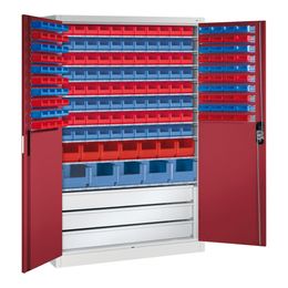 C+P Magazinschrank Acurado, 1950x1200x500mm, 7035/3003 ; C + P M&ouml;belsysteme (8931-501|S10087)
