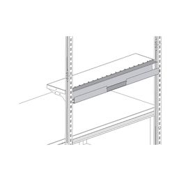 Rocholz Kabelkanal zur Befestigung an den Ablageb&ouml;den SYSTEM FLEX L&auml;nge 1000 mm (73312800)
