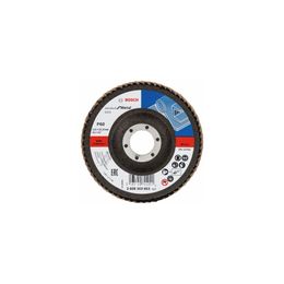 Bosch F&auml;cherschleifscheibe X431 Standard for Metal gewinkelt 115 mm 22,23 mm 60 (2608603653)