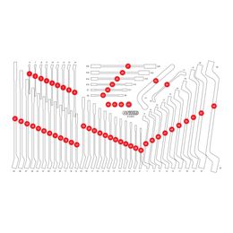 KS Tools Leere Schaumstoffeinlage zu 813.0055 (813.0055-97)