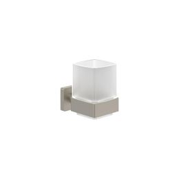 Villeroy & Boch V&B Glashalter Elements Striking 99x100x123mm, Gl. sat., brush. ni. black ; Villeroy & Boch (TVA15201900064)