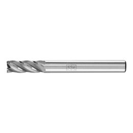 Pferd TOOLS Hartmetall Hochleistungsfr&auml;sstift ALU Zylinder ZYAS stirn &Oslash; 06x16 mm Schaft-&Oslash; 6 mm Alu/NE Metal (21100986)