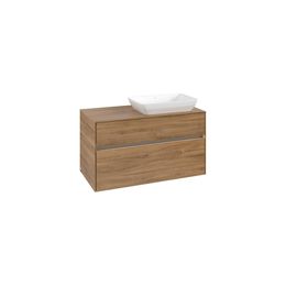 Villeroy & Boch V&B Waschtischunterschrank Collaro 100x54,8x50cm, WT r, LED 7,3 W, Kan Oa ; Villeroy & Boch (C111B0RH)