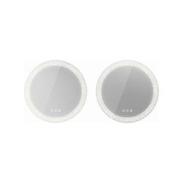 Duravit Lichtspiegel Happy D.2 Plus 70x70x5,5cm, 122 W, Lichtfeldd. radial (HP7487S00000000)