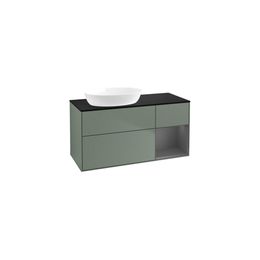 Villeroy & Boch V&B Waschtischunterschrank Wandbeleuchtung Finion 120cm, Pl b m, Rg A m Lac, Oli. m Lac ; Villeroy & Boch (GA52GKGM)