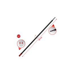 KS Tools Magnetischer Schnellwechsel-Bithalter mit Freilaufh&uuml;lse 1/4 Zoll, extra lang (514.1148)