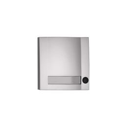 grothe Klingeltaster 1fach 90x90x18,5mm, sil/sw DOMOLUX SIM/SW (51113)