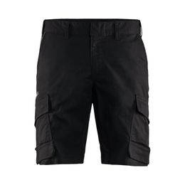 BLAKL&Auml;DER BLAKL&Auml;DER Shorts Industrie Stretch, schwarz / dunkelgrau, Konfektionsgr&ouml;&szlig;e DE: 52 (144618329998C52)