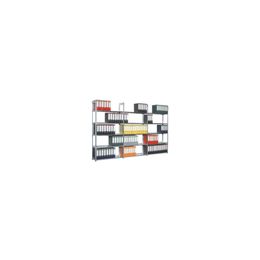 Bito Fachboden FBR Set mit Fachbodentr&auml;gern L1000xB600xH40 mm 100kg, lichtgrau (33553)