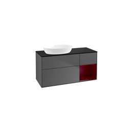 Villeroy & Boch V&B Waschtischunterschrank Wandbeleuchtung Finion 120cm, Pl b m, Reg Peo m Lac, Anthrac. m ; Villeroy & Boch (GA52HBGK)