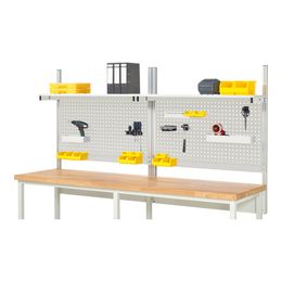 Rau System-Aufbau Komplettset 01, f&uuml;r Produktbreite 2500 mm, RAL7035/RAL7035 (EE-BW-KS-01-2500.12)