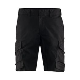 BLAKL&Auml;DER BLAKL&Auml;DER Shorts Industrie Stretch, schwarz / dunkelgrau, Konfektionsgr&ouml;&szlig;e DE: 56 (144618329998C56)