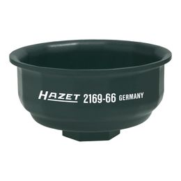 Hazet &Ouml;lfilter-Schl&uuml;ssel 2169-66 Vierkant hohl 12,5 mm (1/2 Zoll) Rillenprofil)
