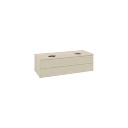 Villeroy & Boch V&B Waschtischunterschrank ohne Frontstruktur, mit Beleuchtung Antao 120x36x50cm, WBP botti., si Gr m Lac ; Villeroy & Boch (L24013HJ)