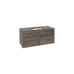 Villeroy & Boch V&B Waschtischunterschrank Collaro 120x54,8x50cm, WT mittig, stone oak ; Villeroy & Boch (C11200RK)
