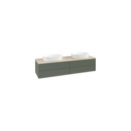 Villeroy & Boch V&B Waschtischunterschrank ohne Frontstruktur Antao 160x50cm, WBP botti., lea gre. m Lac ; Villeroy & Boch (K28013HL)