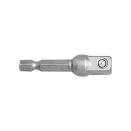 Kraftwerk 1/4" Bit-Adapter 50mm f&uuml;r Steckn&uuml;sse 3/8", 5Stk (2860-5)