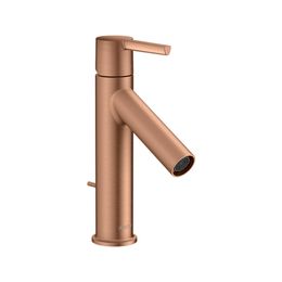 Hansgrohe Waschtisch-Einhebelmischer 100 CoolSt Axor Starck A 103mm, m HG, ZugstAblGar, brush. r gol (10007310)