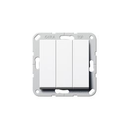 GIRA Taster 3-fach rws 1polig Schlie&szlig;er 284403)