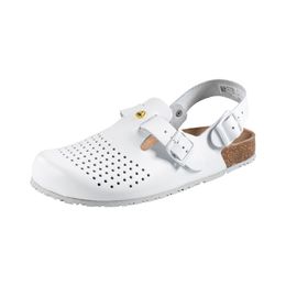 ABEBA Berufsschuh Clog wei&szlig; 4050, OB, EU-Schuhgr&ouml;&szlig;e: 43 (092955 43)