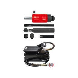 KS Tools Hydraulik-Einheit 22t, mit Luft-Hydraulik-Pumpe, 13-teilig (440.9995)