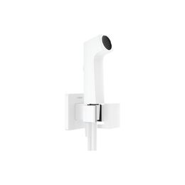 Hansgrohe Handbrause Bidette 1jet, eckig, mattwei&szlig; (29231700)