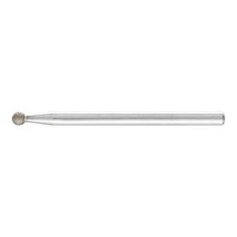 Pferd TOOLS Diamant-Schleifstift Kugel &Oslash;3,0mm Schaft-&Oslash;3 mm D91 (fein) zum Gravieren und Entgraten (36203009)
