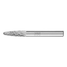 Pferd TOOLS Hartmetall Fr&auml;sstift Rundbogen RBF &Oslash; 06x18 mm Schaft-&Oslash; 6 mm Z4 universal mittel fein (21117346)