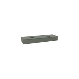 Villeroy & Boch V&B Waschtischunterschrank ohne Frontstruktur -Beleuchtung Antao 160x50cm, WBP-farbe Lac, lea gre. m Lac ; Villeroy & Boch (L17010HL)