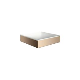 Hansgrohe Aufsatzwaschtisch Axor Suite 400x400mm, pol. r gol, Aufsatzbecken, wei&szlig; (42003300)