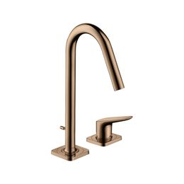 Hansgrohe 2-Loch-Waschtischarmatur 160 Axor Citterio M A 135mm, m Zugst.Abl.Gar., pol. r gol (34132300)