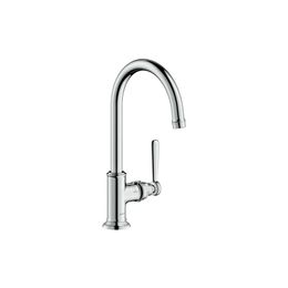 Hansgrohe Waschtisch-Einhebelmischer 210 Axor Montreux A 175mm, unver Abl.garn, brush. ni. (16518820)