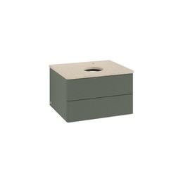 Villeroy & Boch V&B Waschtischunterschrank mit Frontstruktur -Beleuchtung Antao 60x36x50cm, HL, WBP botti., le g. m Lac ; Villeroy & Boch (L18153HL)
