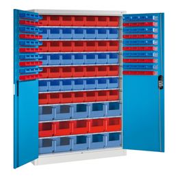 C+P Magazinschrank Acurado, 1950x1200x500mm, 7035/5012 ; C + P M&ouml;belsysteme (8931-502|S10095)