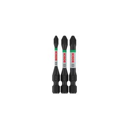 Bosch PRO Pozidriv Impact Bit Set, PZ1, PZ2, PZ3, 55 mm, 3-tlg. (2608521U57)