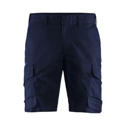 BLAKL&Auml;DER Blakl&auml;der Shorts Industrie Stretch, marineblau / kornblau, Konfektionsgr&ouml;&szlig;e 56 (144618328985C56)
