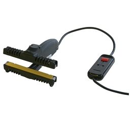 Handsiegelzange FUTURA PORTABLE, mit 2 Profilbalken, Schwei&szlig;naht LxB 150 x 10 mm kaiserkraft